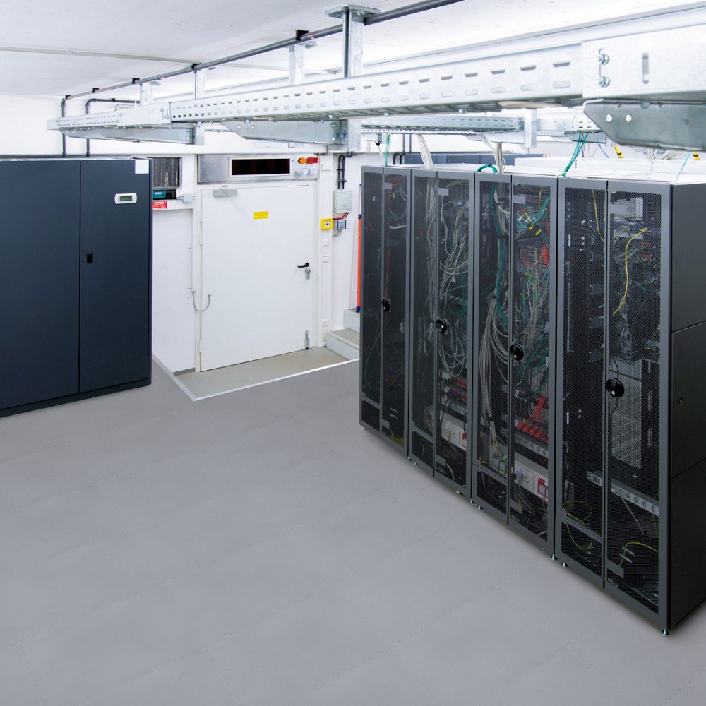 DuraStat ESD Anti-Static PVC Floor Tile (Black) - Duramat UK