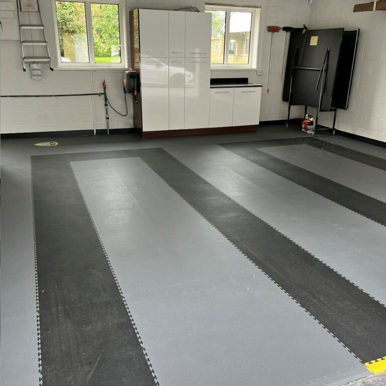 DuraTile™ Garage Flooring UK | 60-Pack + Free Ramps