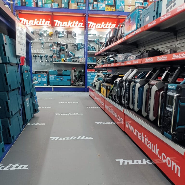 Makita Tools Choose Duramat Printed Floor Tiles At Kington Building ...